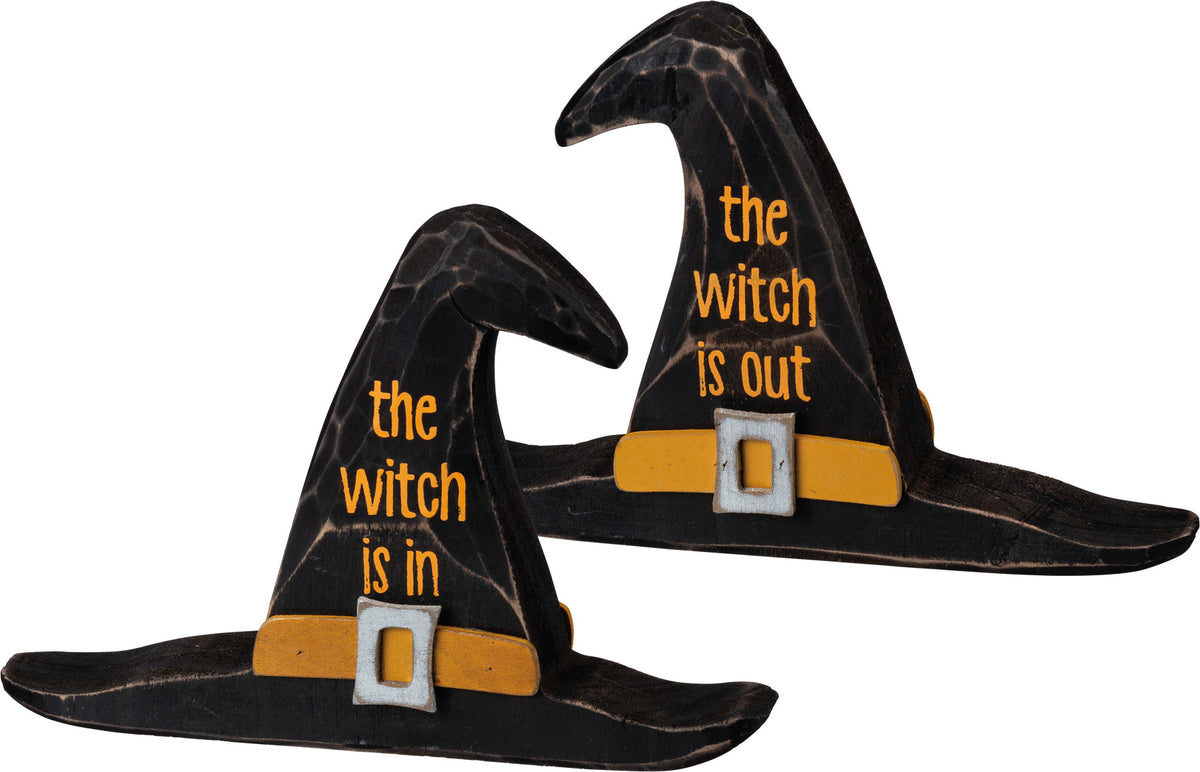 Chunky Sitter - The Witch Is In The Witch Is Out – Vintage Halloween