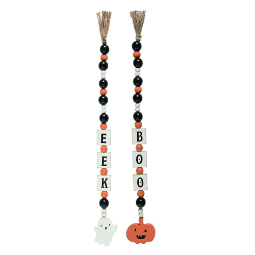Beaded Boo & Eek Garlands – Vintage Halloween